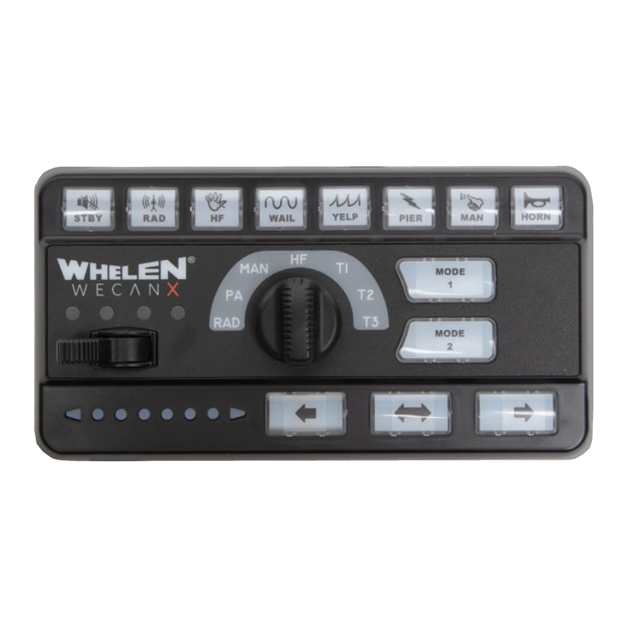Whelen CenCom Core® WeCanX™ Control Head – K&K Emergency Systems