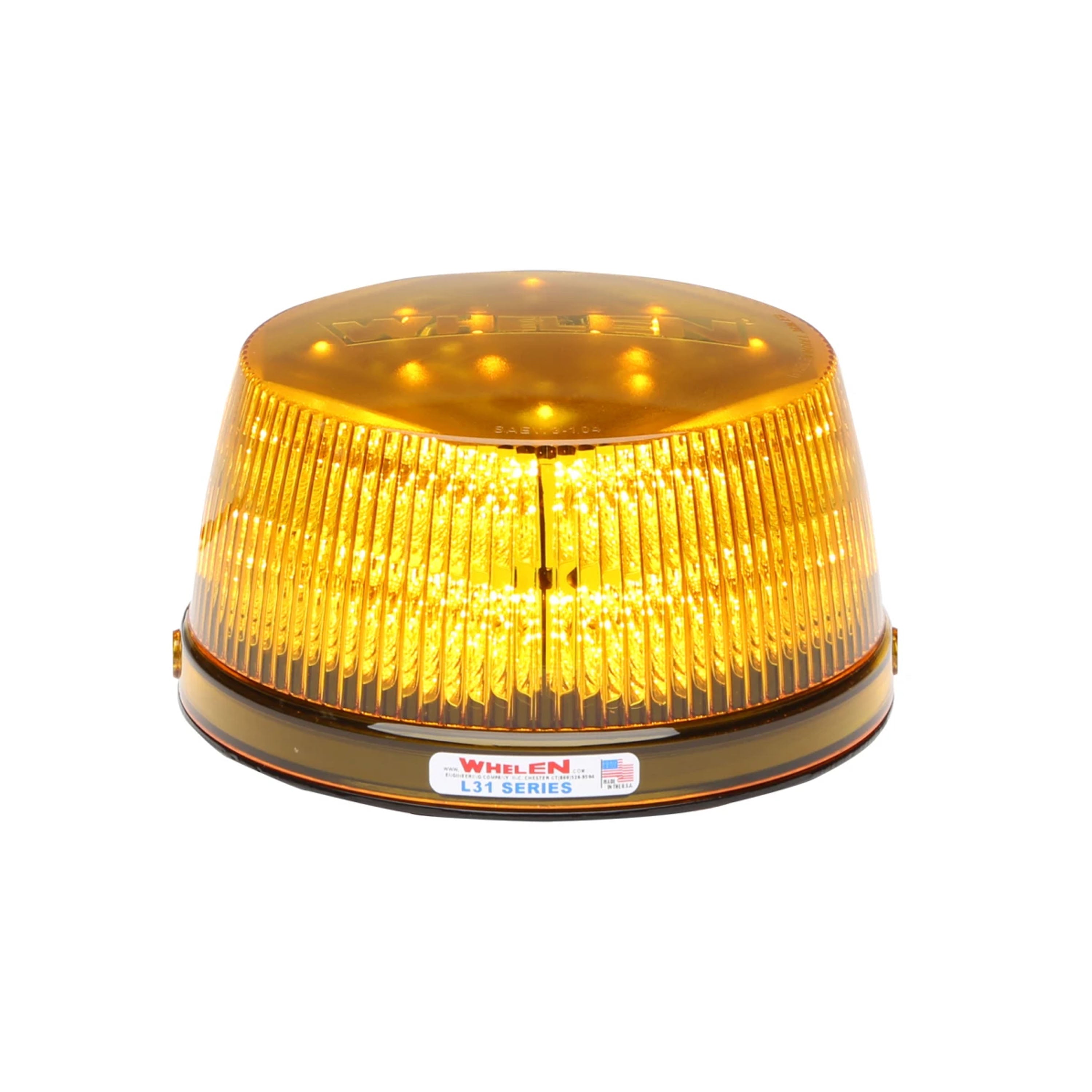Whelen L31 Series Self-Contained Super-LED® Beacon – K&K Emergency Systems